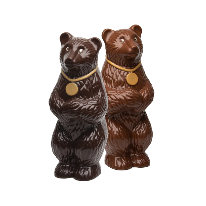 Ours Pyrénées en chocolat