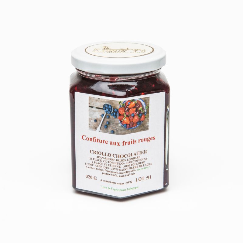 Confiture Fruits Rouges
